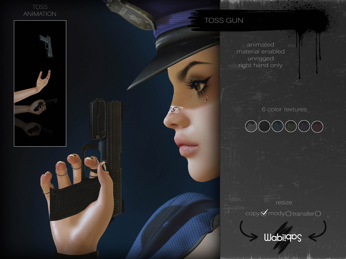 Second Life Marketplace - [WS] Toss Gun